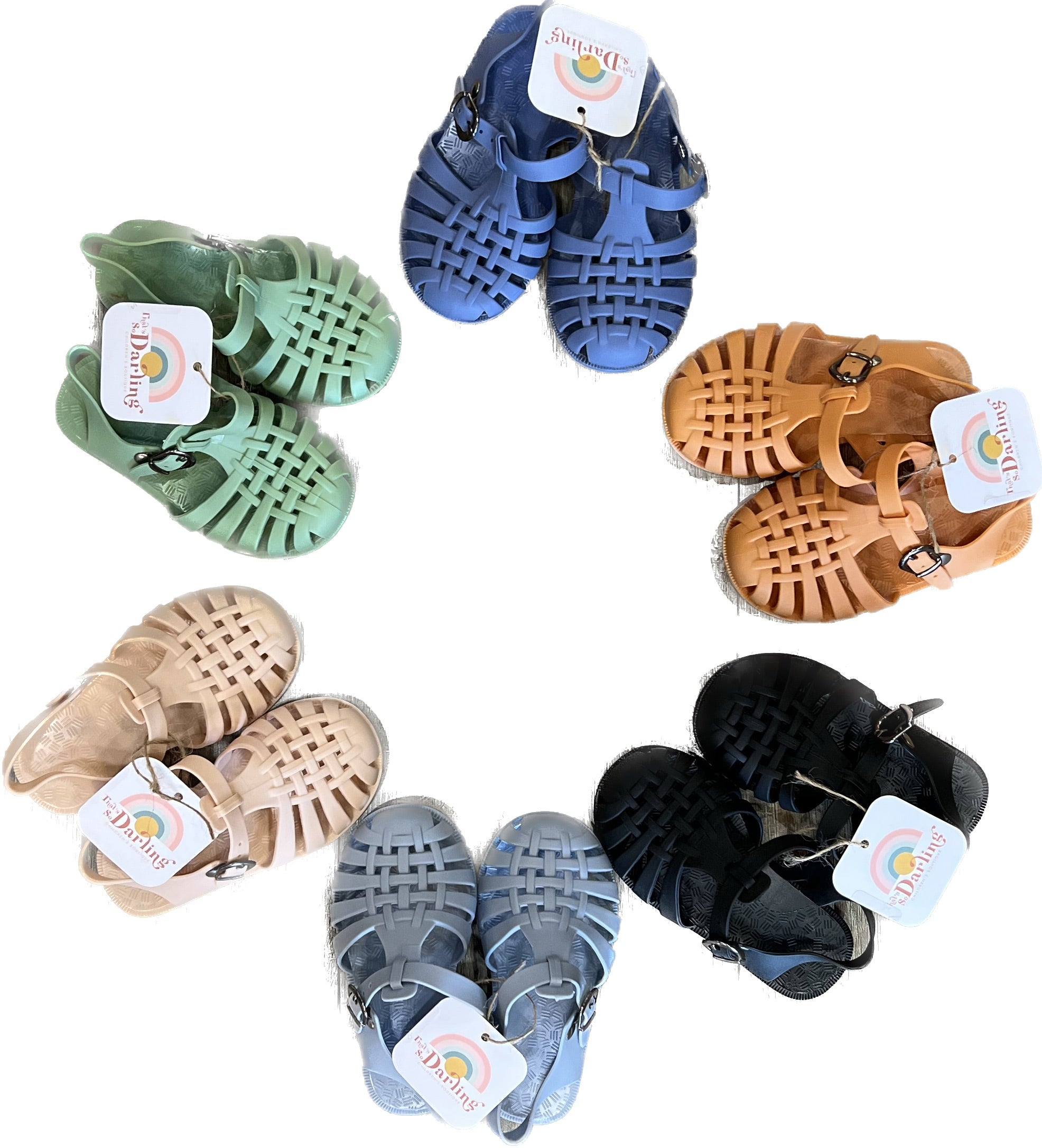 Woven Jelly Sandles Thats So Darling
